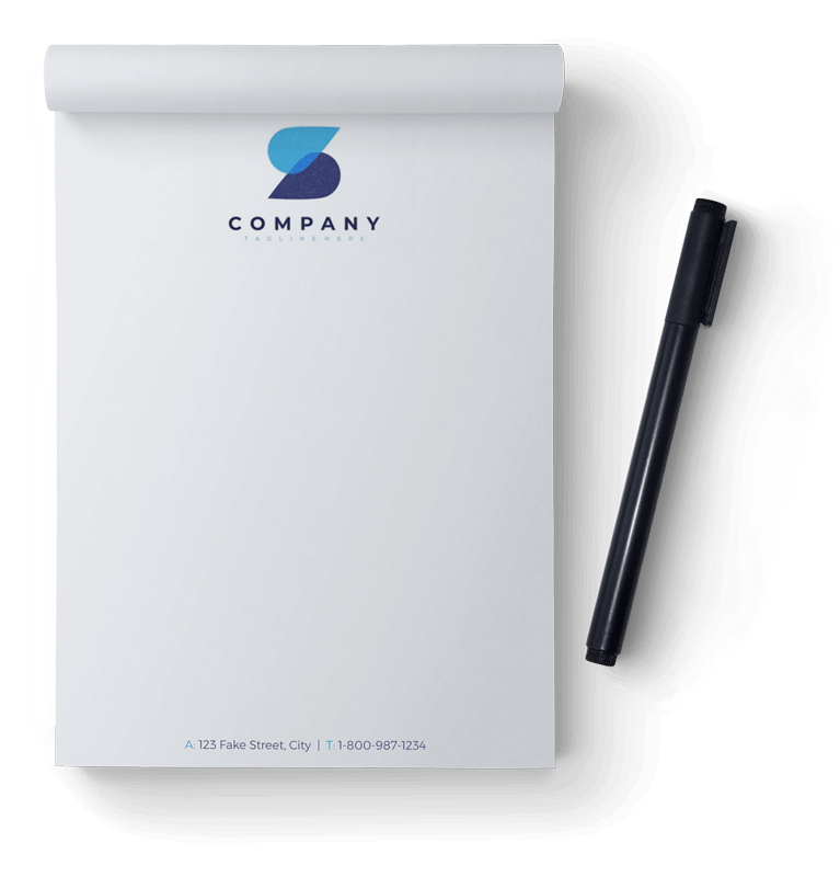 Custom Notepad Printing | Print Three Orangeville